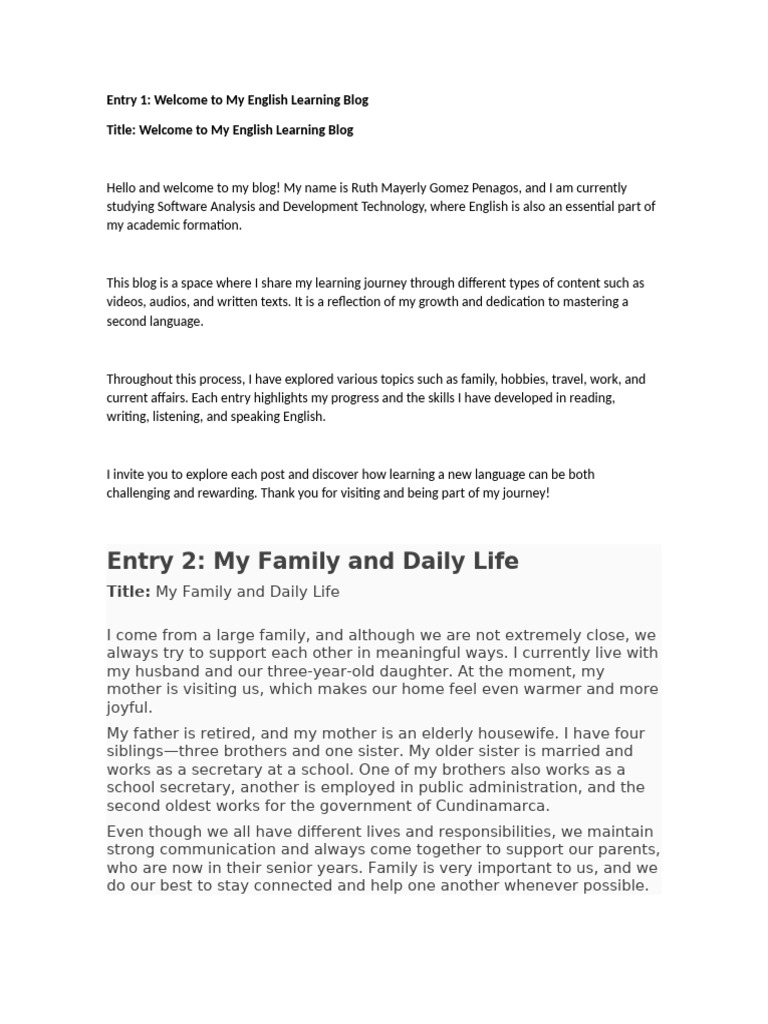 Adela Penagos: My Learning Journey | PDF | Justice | Crime & Violence