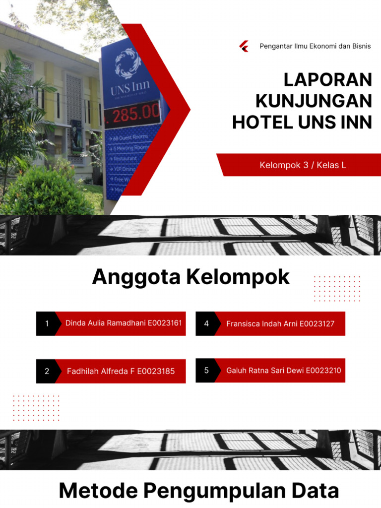 Laporan Kunjungan Hotel UNS Inn | PDF