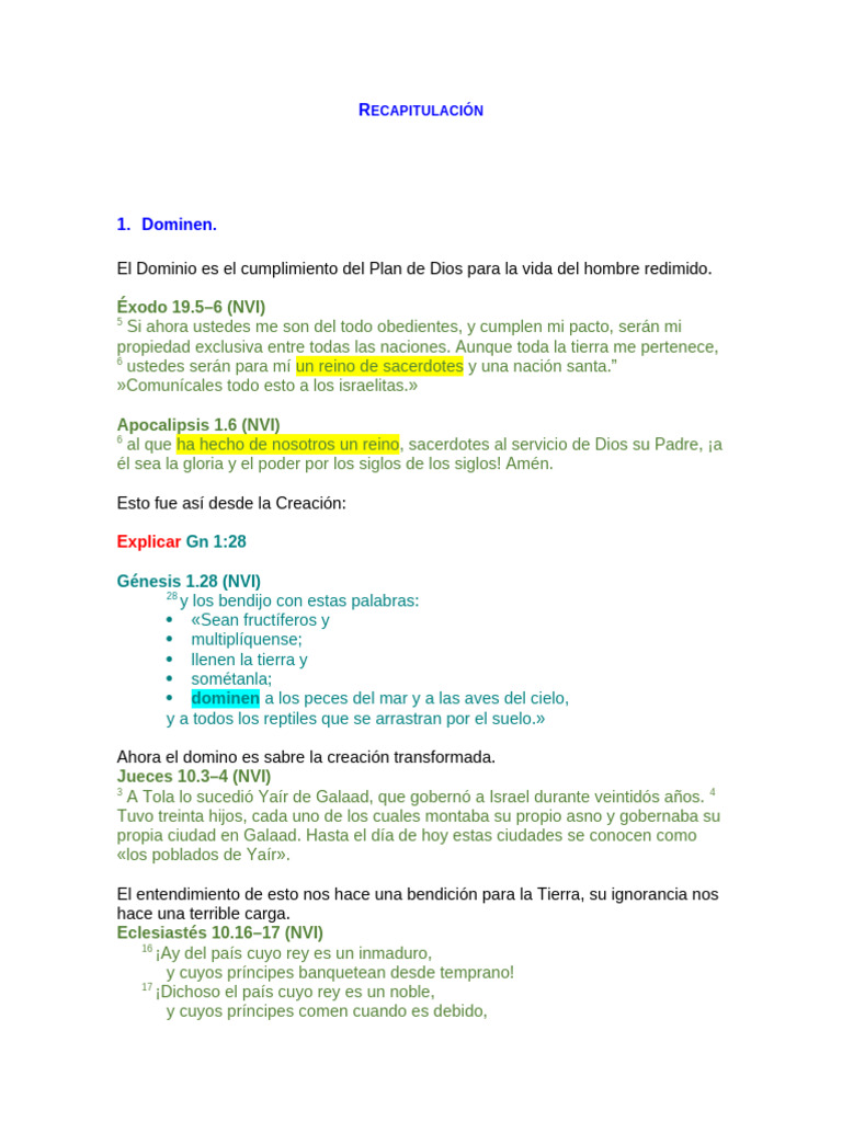 1912 Recapitulación | PDF | Abrahán | Dios