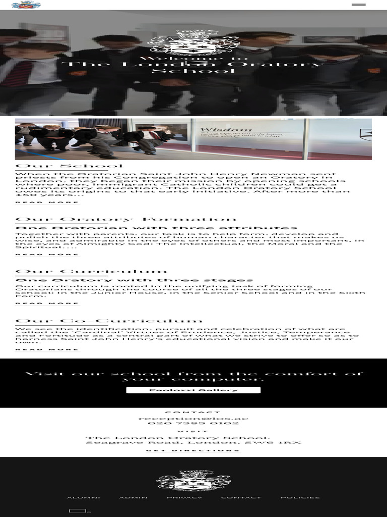London Oratory School Overview | PDF