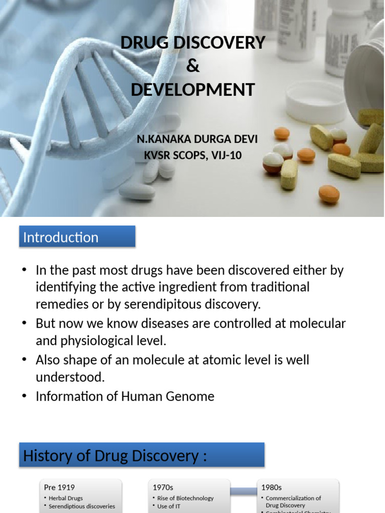 Drug Discovery and Development Overview | PDF | Phases Of Clinical ...