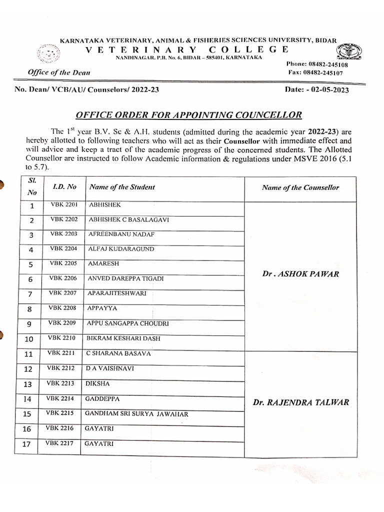 Student Councillor | PDF