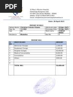Hospital Sick Sheet Form1 | PDF