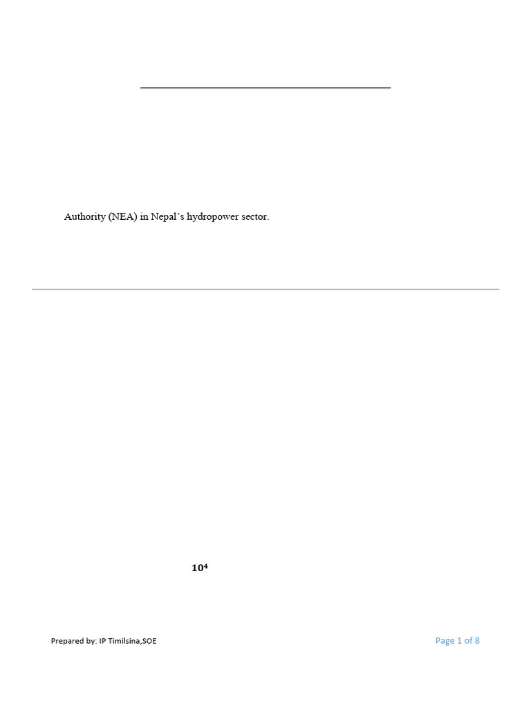 Assignment Hydropower All Chapter | PDF | Spillway | Turbine