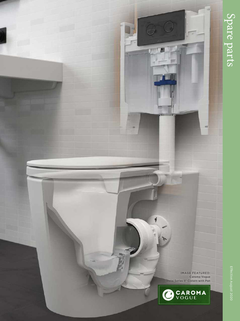 Caroma Cistern Spare Parts List | PDF | Valve | Plumbing