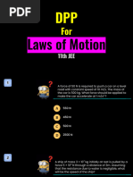Physics Dynamics: Pulleys Practice | PDF | Tension (Physics) | Force