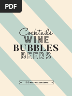 Cappello Cocktail Menu Digital | PDF