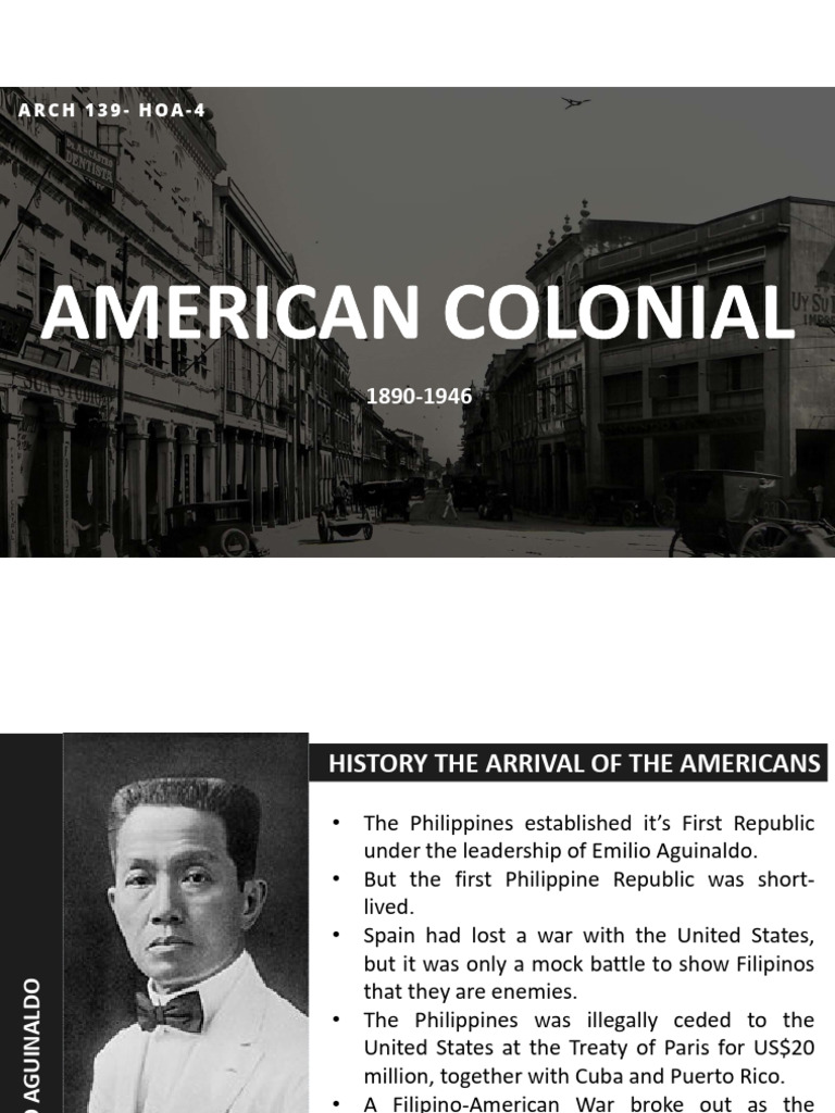 American Colonial Influence in Philippine Architecture | PDF | Art Deco ...