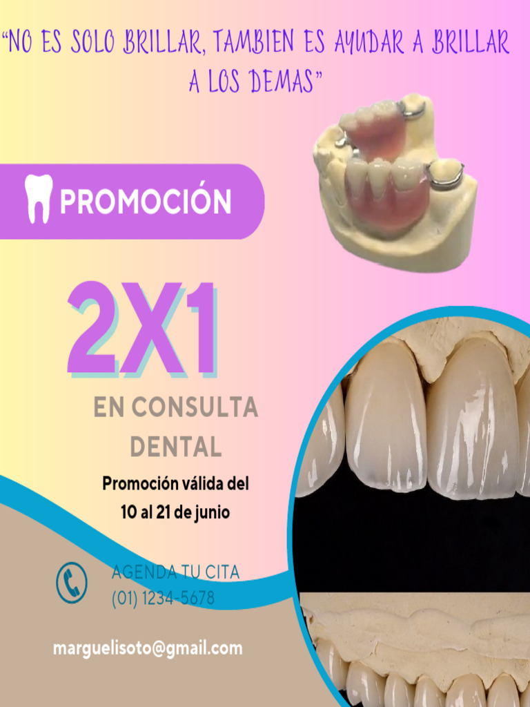 Post de Instagram Promoción Dentista | PDF