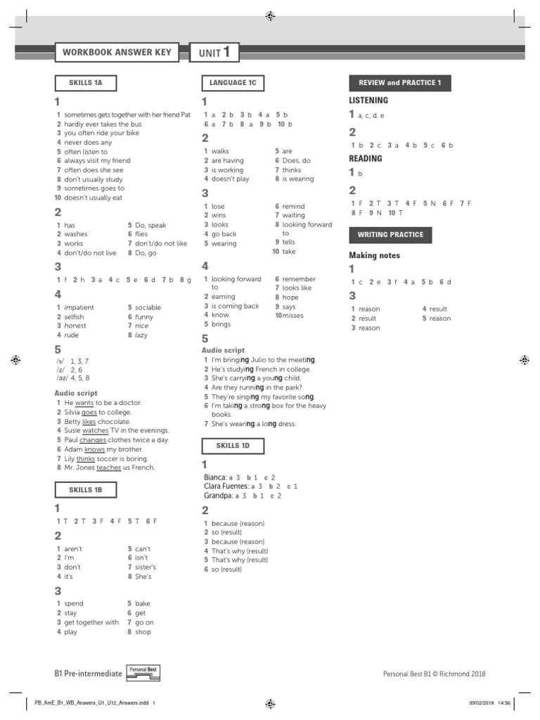 Workbook U1-B1 | PDF
