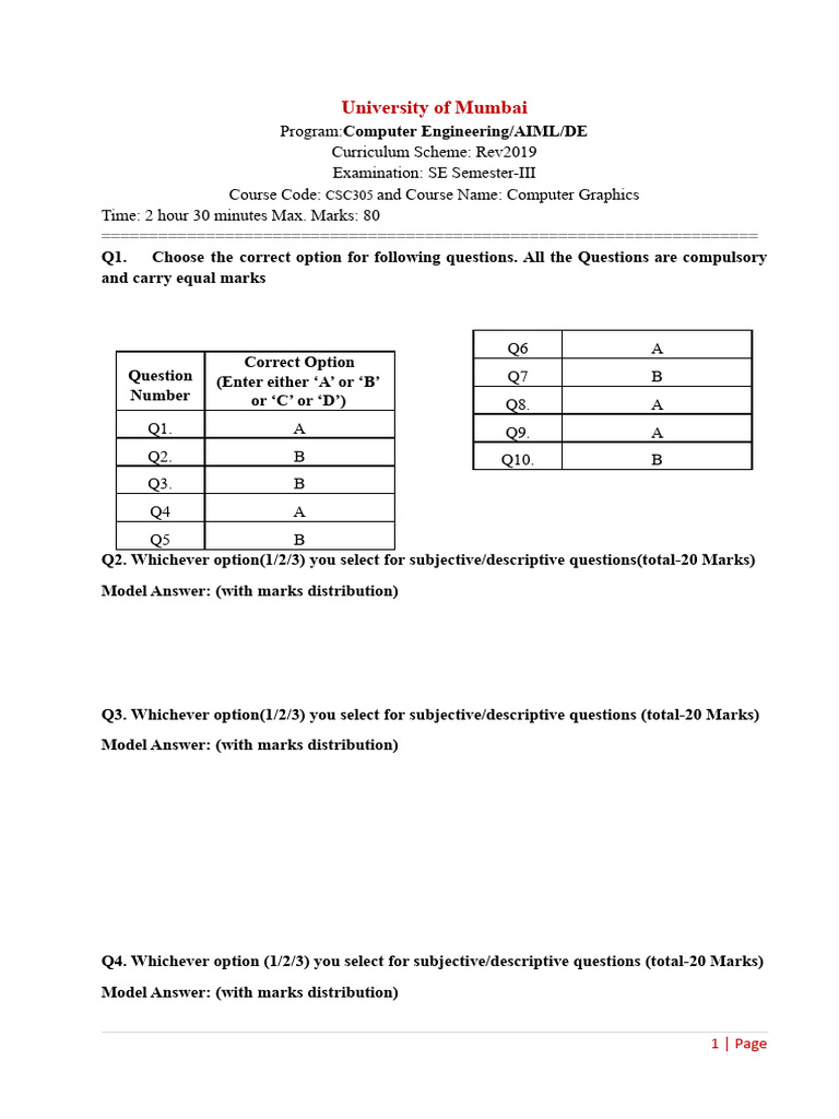 0301 Rev2019 CSC305 CG Ak | PDF