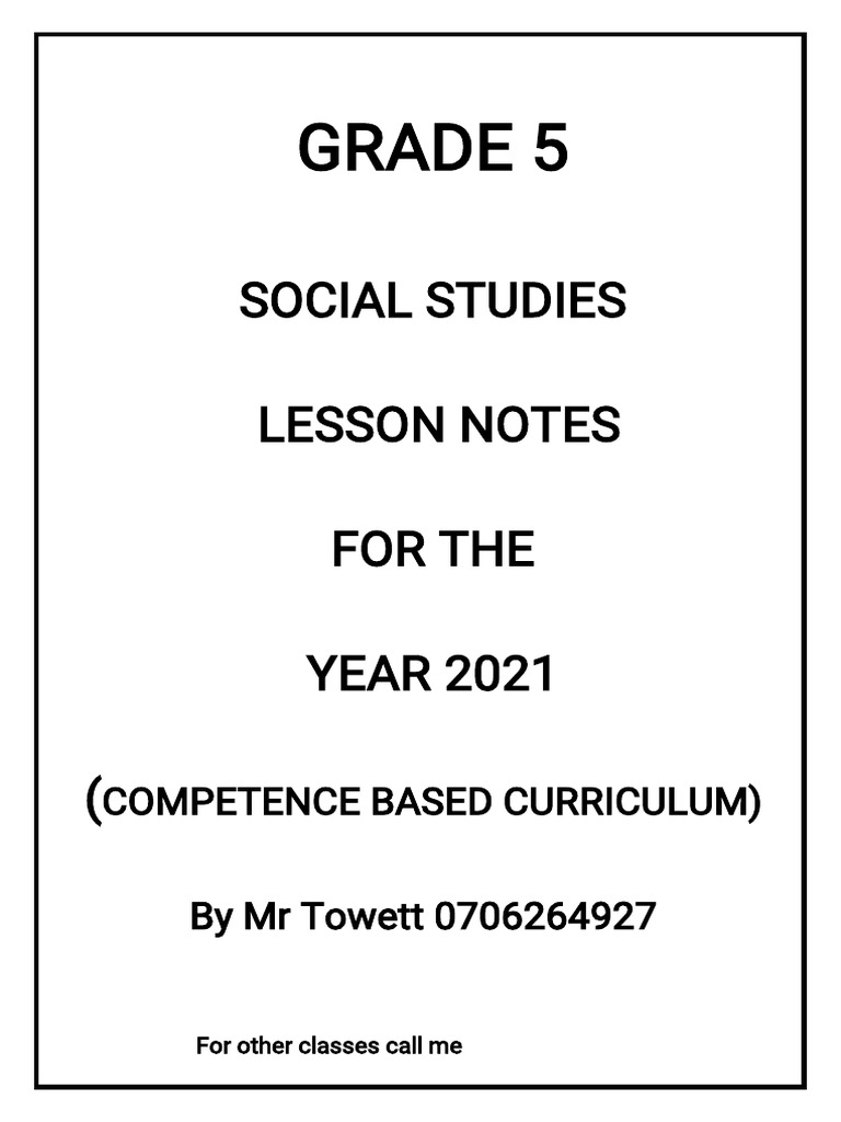 Grade 5 Social Studies Notes | PDF | Agriculture | Rain