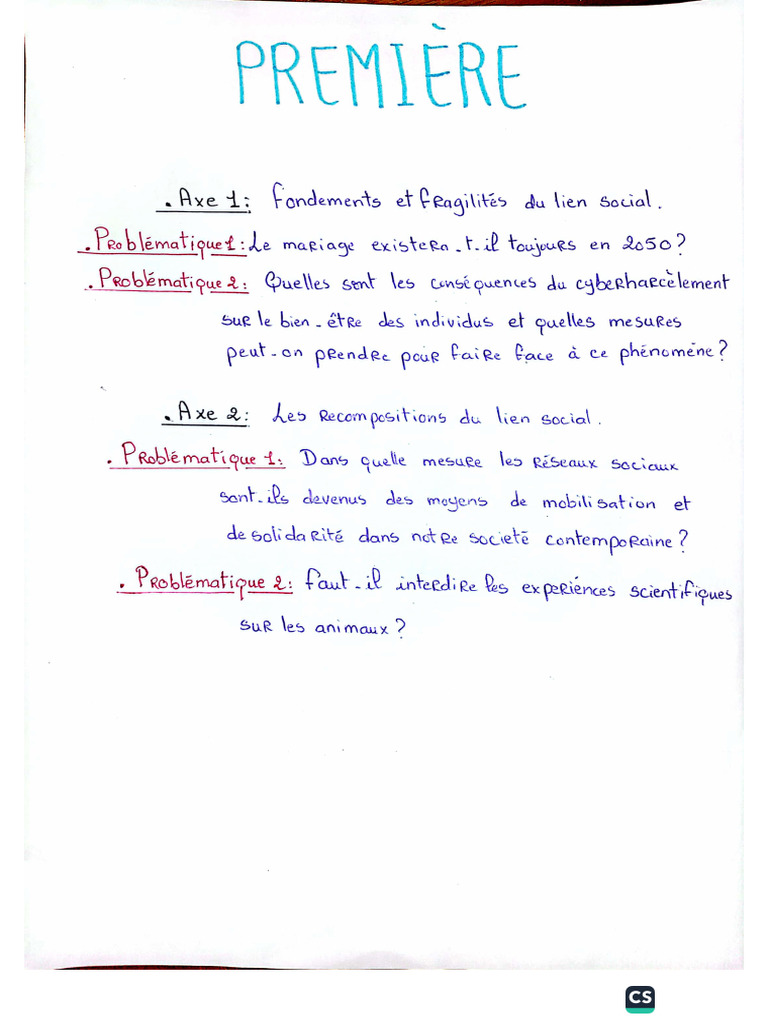 Descriptif EMC (1ere-Tle) | PDF