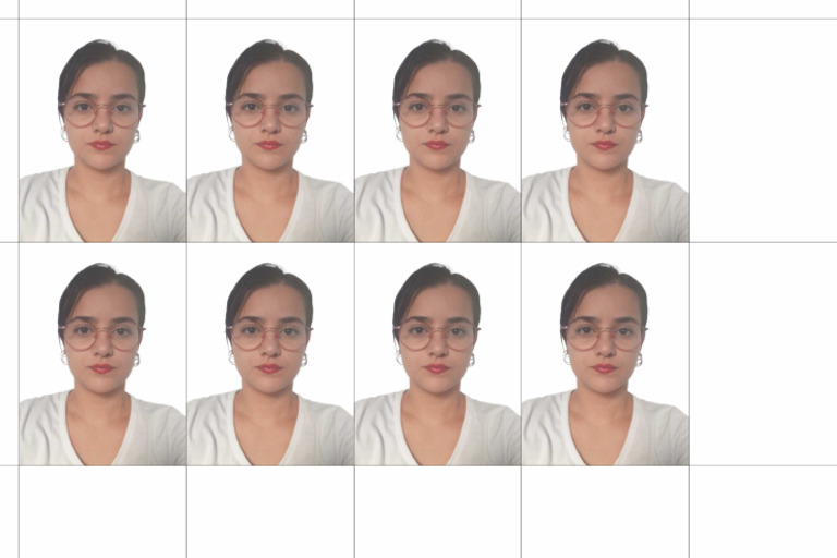 Foto 3x4 Print Sheet - JPG | PDF