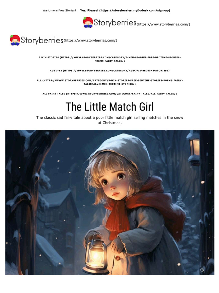 The Little Match Girl | PDF