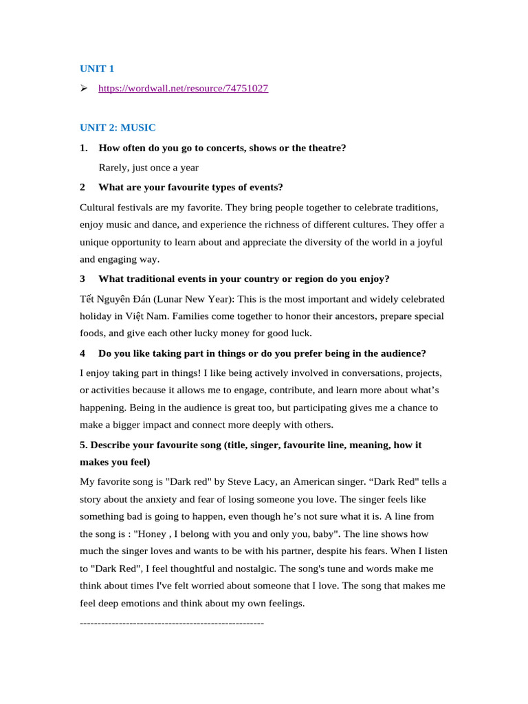 Midterm Speaking Questions | PDF | Psychology