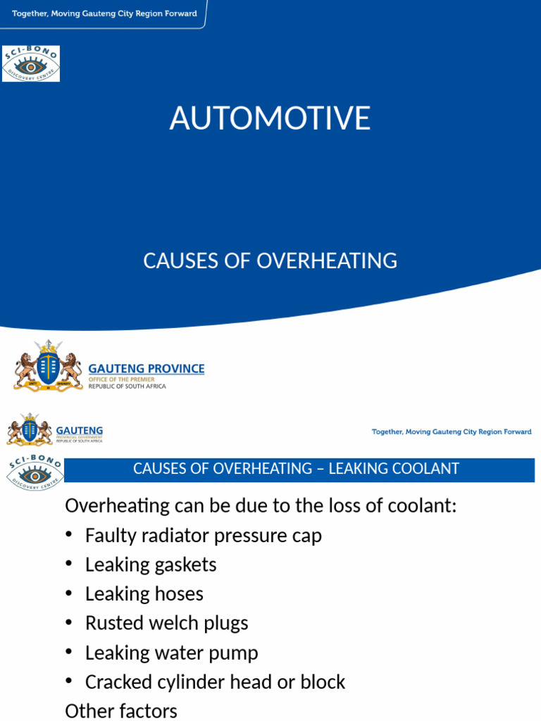 Power Points Automotive Lesson 10 Overheating | PDF