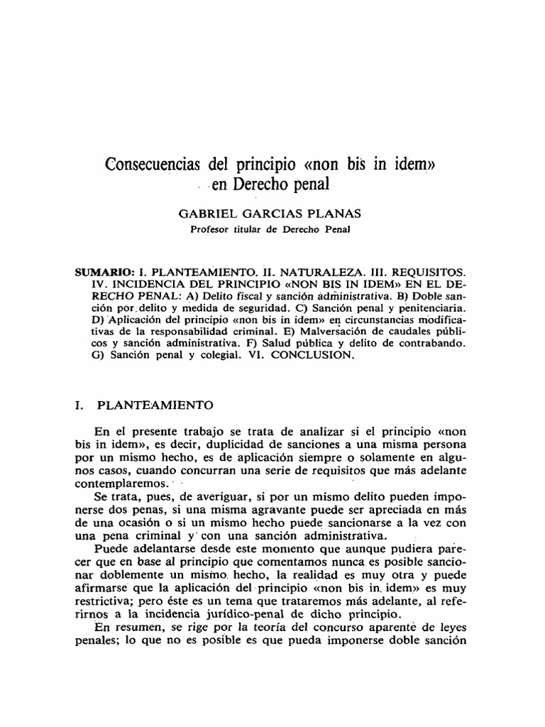 Non Bis - PDF | PDF