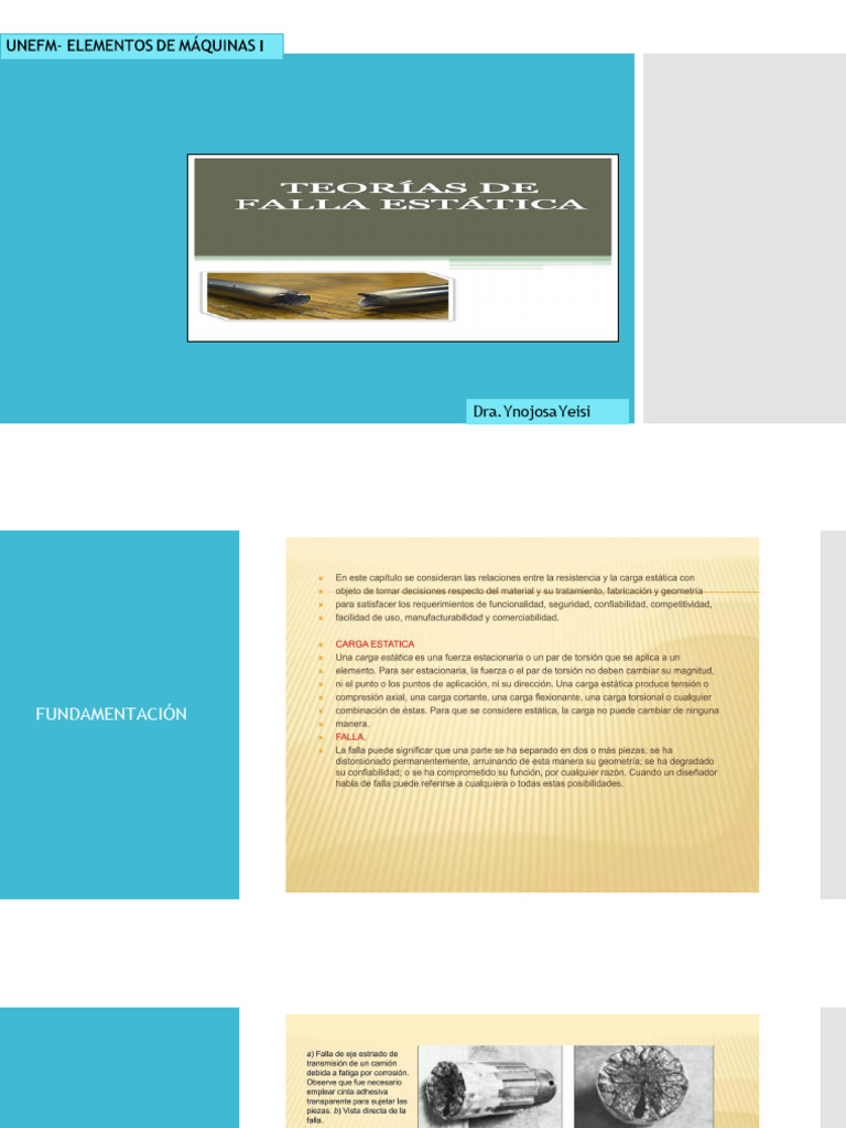 Tema 2 Analisis de Falla Por Carga Estatica | PDF