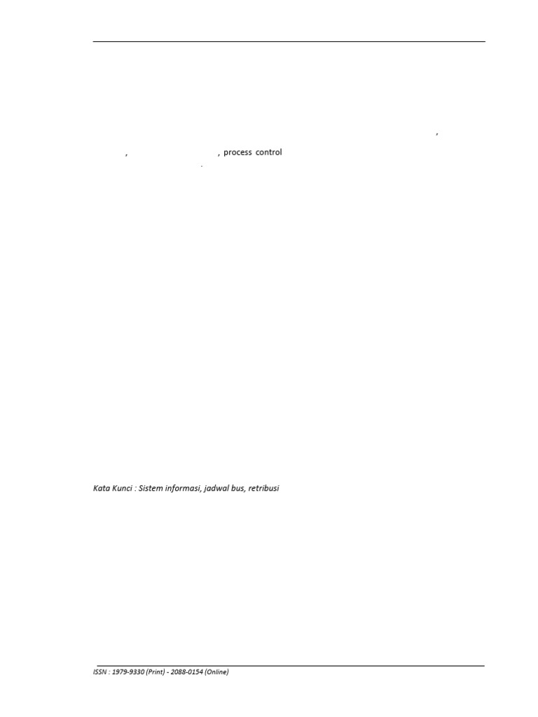 Sistem Informasi Terminal Pacitan | PDF