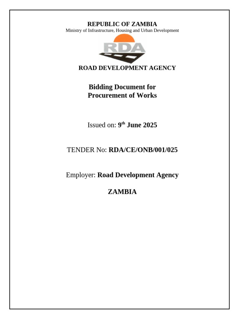 Shantumbu and Other Roads | PDF | Specification (Technical Standard ...