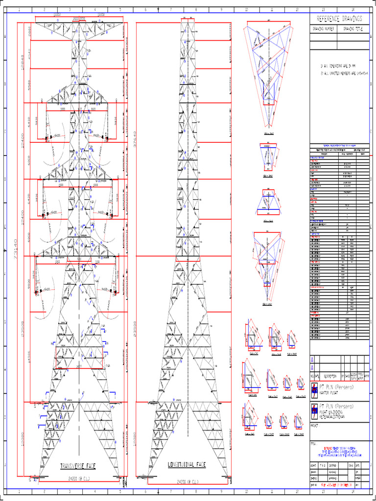 Tower Ee Sutet 500 KV | PDF