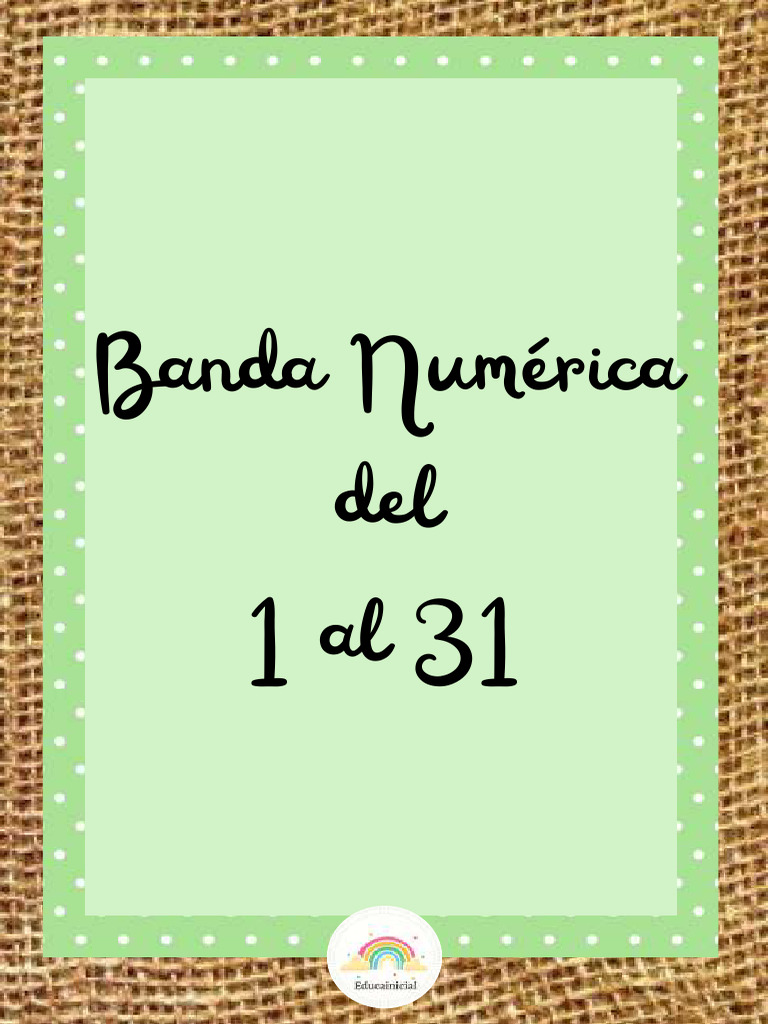 Banda Numerica 1-31 | PDF