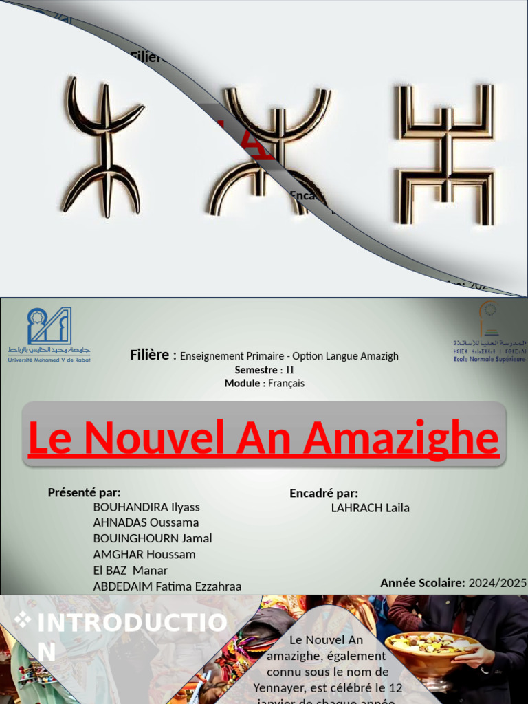 Le Nouvel An Amazigh FR | PDF | Berbères | le Maghreb