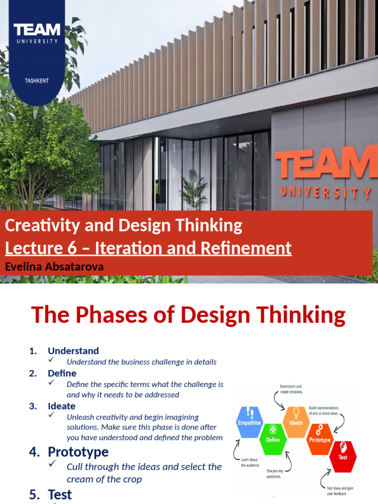 Workshop 6 Iteration and Refinement | PDF | Prototype | Usability