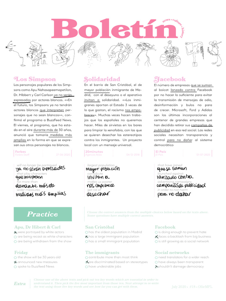 Spanish Boletin | PDF