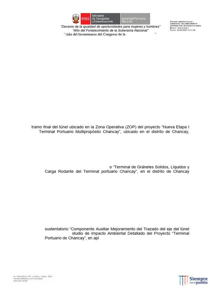 Informe 0024 2022 Apn Ditec Masv | PDF | Lima | Perú