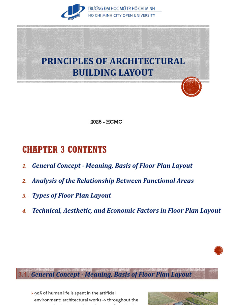 Bản Sao C3 - PRINCIPLES OF ARCHITECTURAL BUILDING LAYOUT | PDF