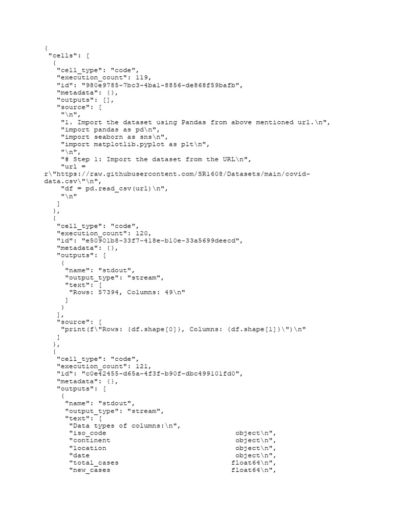 Covid Project | PDF | Quartile