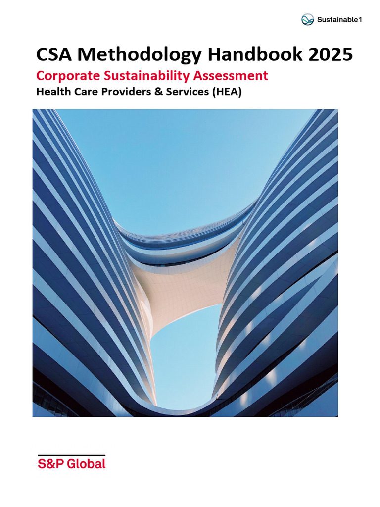 CSA_Methodology Handbook_HEA | PDF | Exchange Rate | Governance