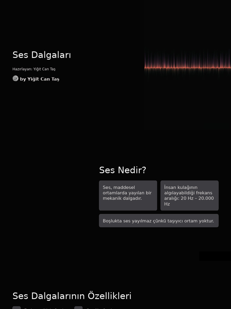Ses Dalgalari | PDF