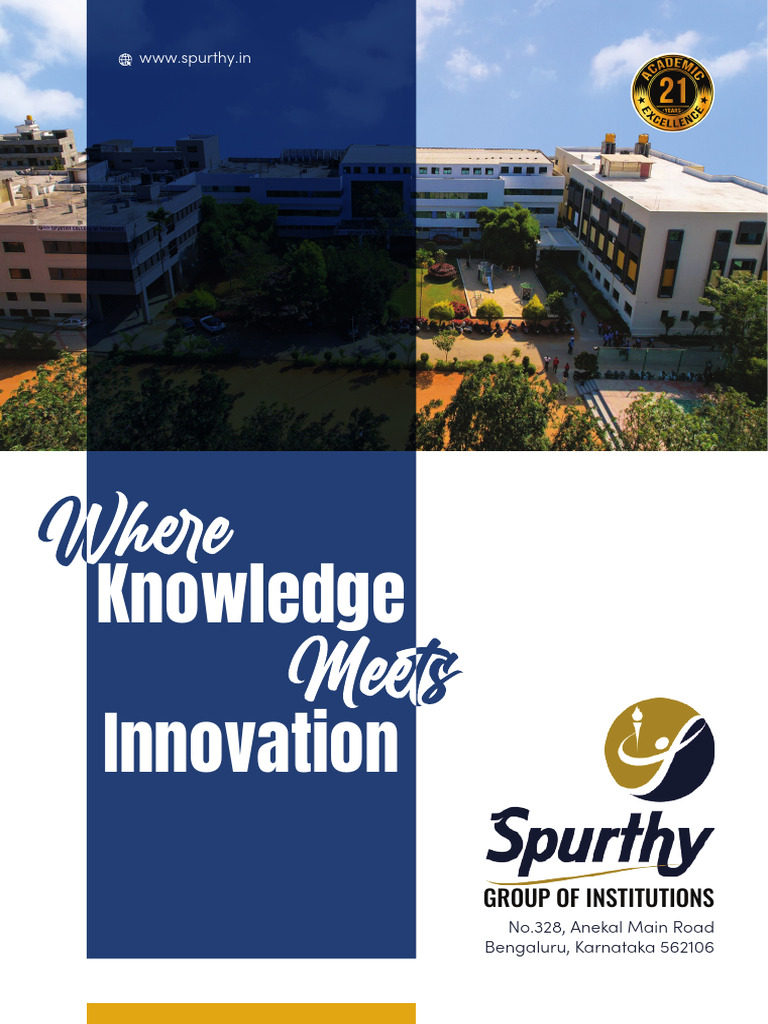 Spurthy Brochure 2025-26 | PDF | Health Care