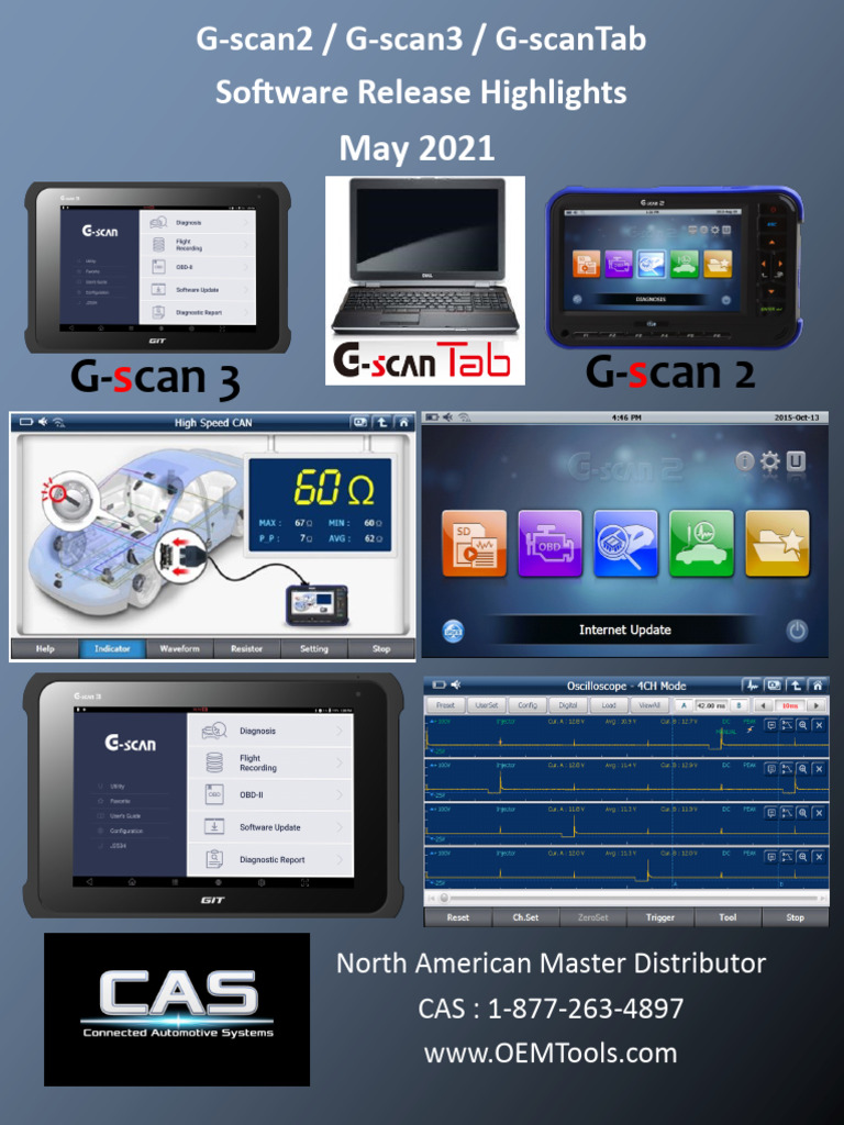 Gscan Software Release May 2021 | PDF | Throttle | Fuel Injection