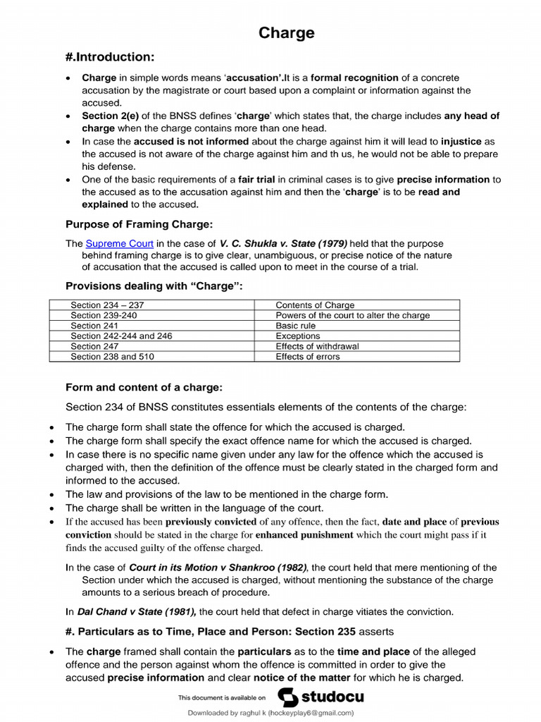 Charge | PDF