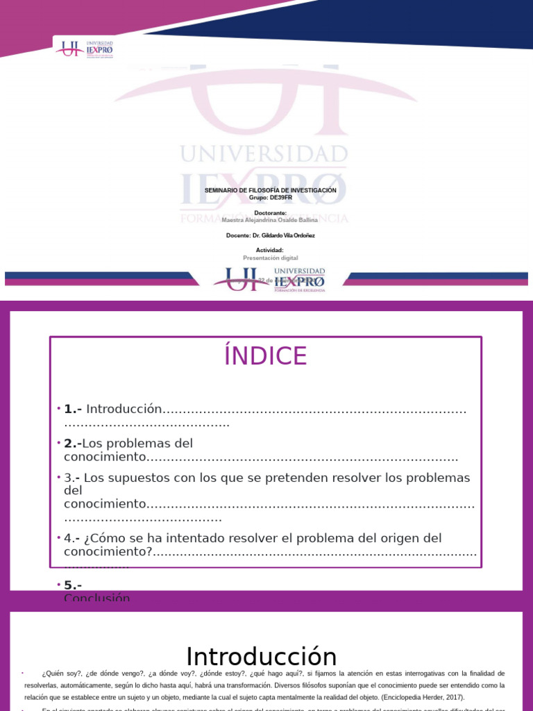 S1 Act1 Osalde Ballina Alejandrina | PDF | Conocimiento | Razón