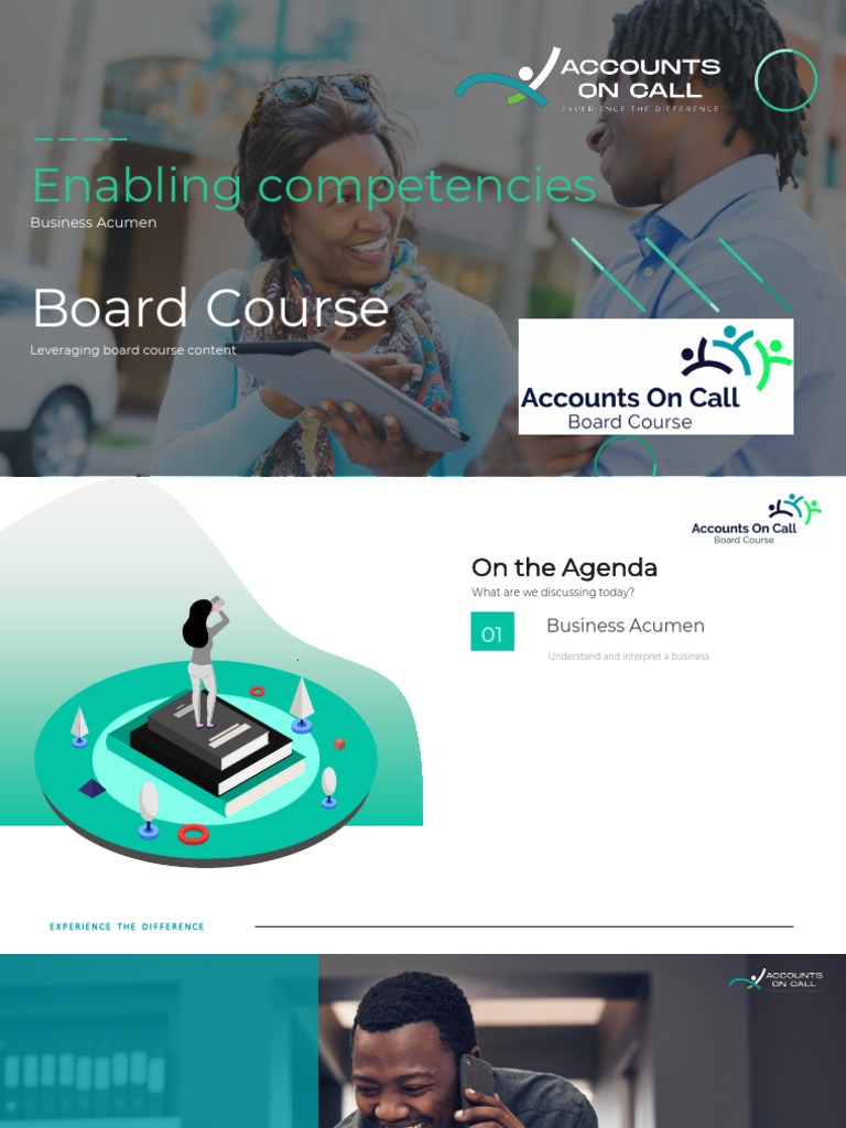 05 - Enabling Competencies - Business Acumen | PDF | Experience ...