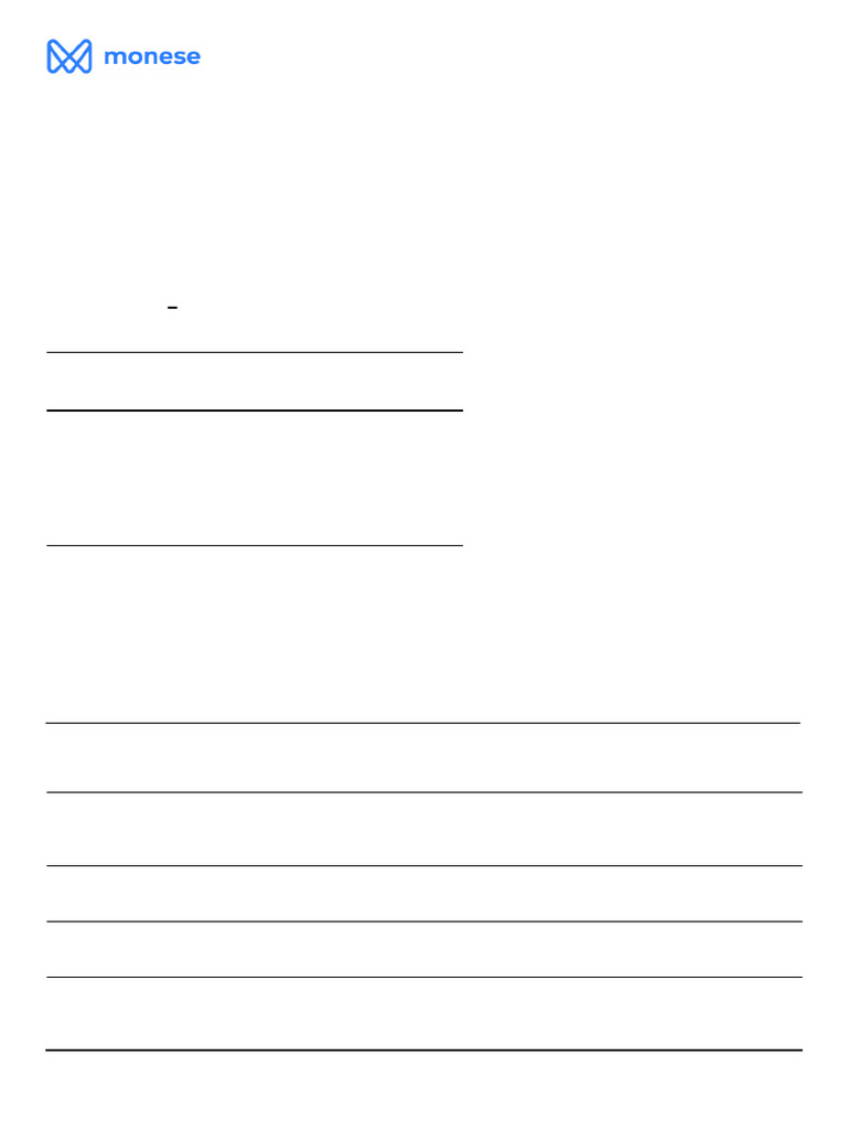 UK Monese Bank Statement EDIT | PDF