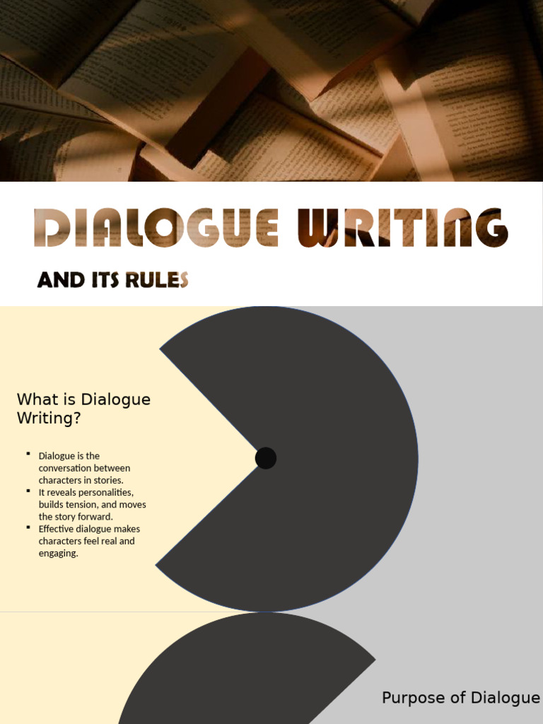 Essential Tips for Writing Dialogue | PDF