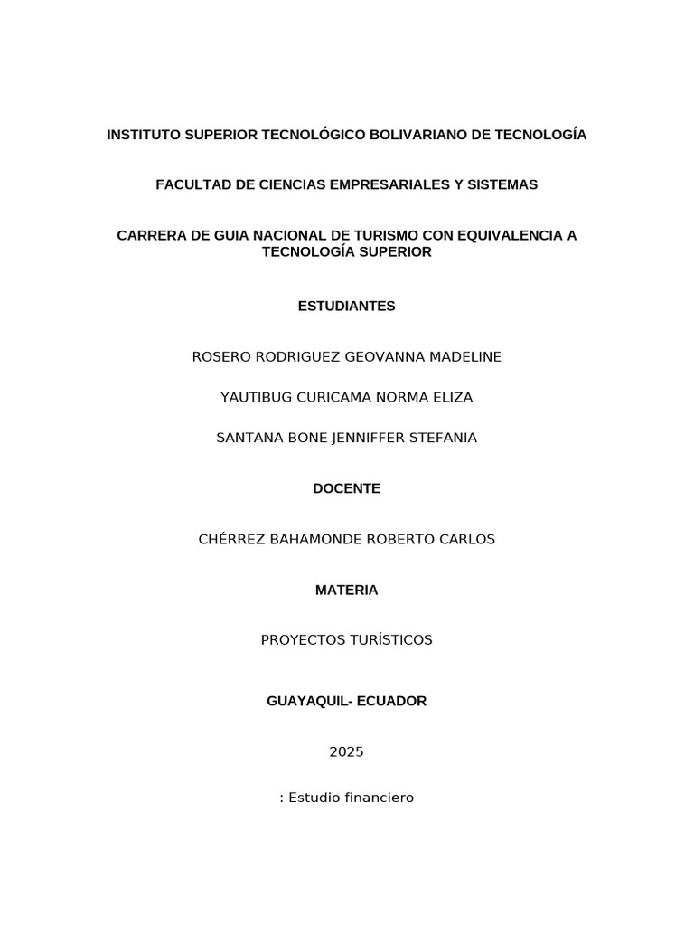 Mimi | PDF | Ecuador | Turismo