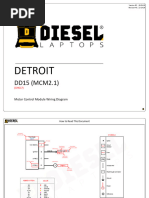 DD15 MCM Connector Pinout Guide | PDF | Throttle | Systems Engineering