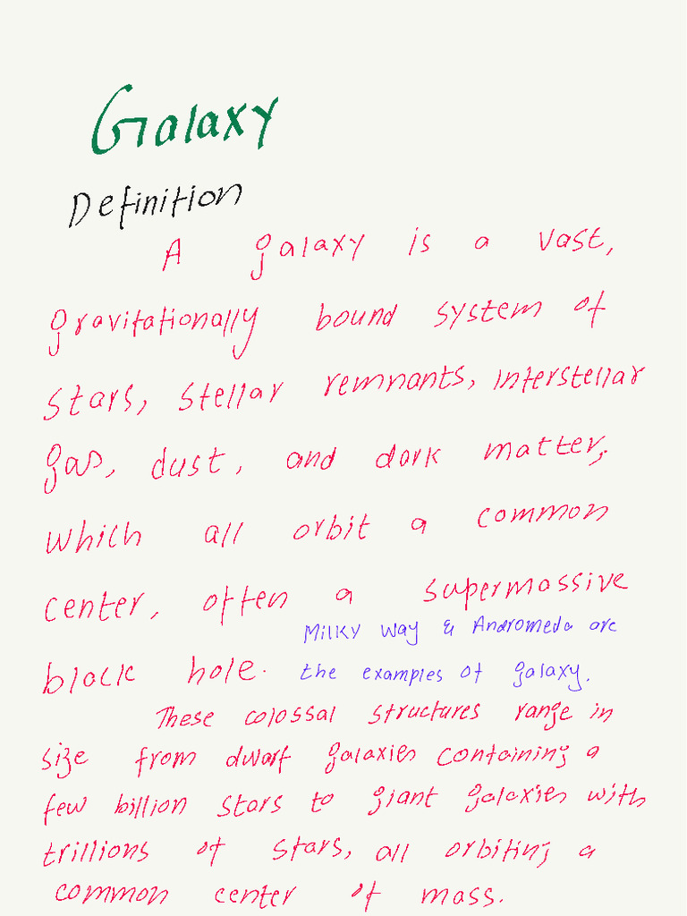 Galaxy | PDF