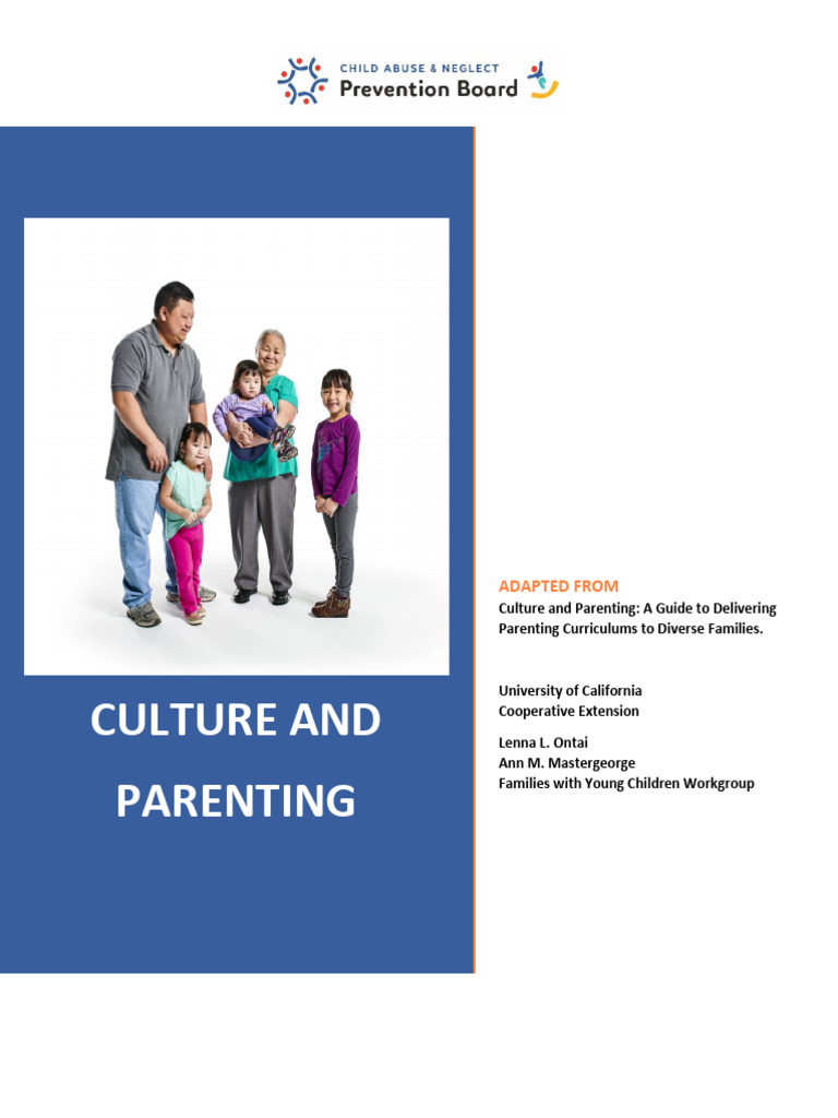 A1.Culture and Parenting - Handout | PDF | Parenting | Attachment Theory