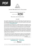 Mathsaurus 2025 Challenge Questions | PDF | Mathematics