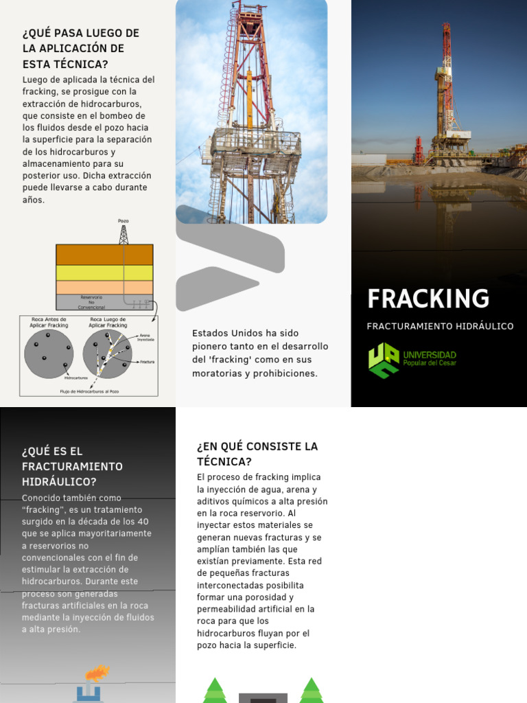 Proceso de Fracking: Extracción de Hidrocarburos | PDF