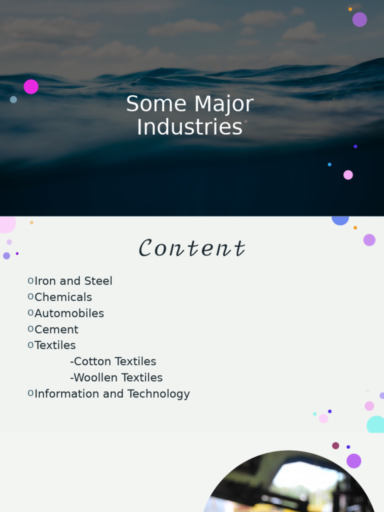 Overview of Major Industries | PDF | Textiles | Wool