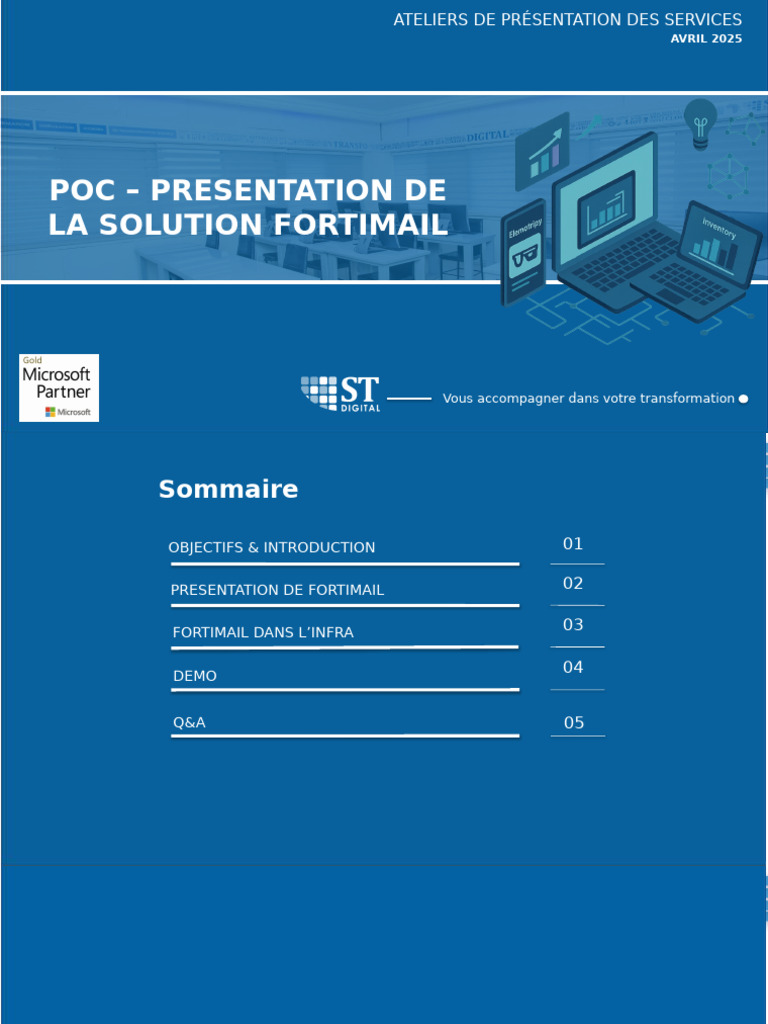 STD - Poc Fortimail | PDF | Serveur (Informatique) | Services en ligne